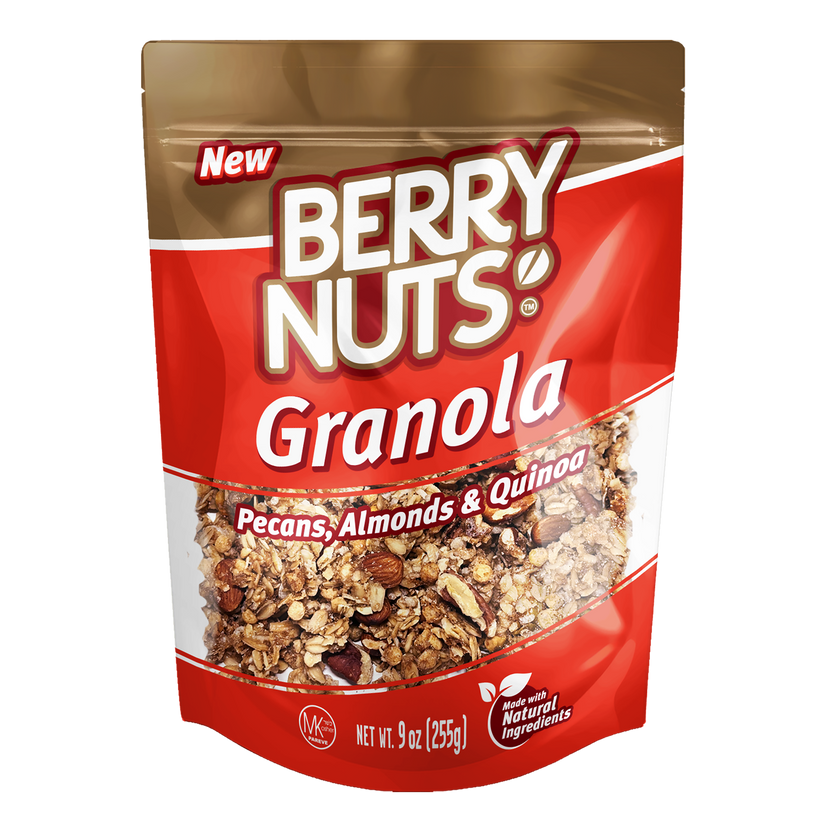 Berry Nuts® Pecans, Almonds & Quinoa Granola 9 Oz